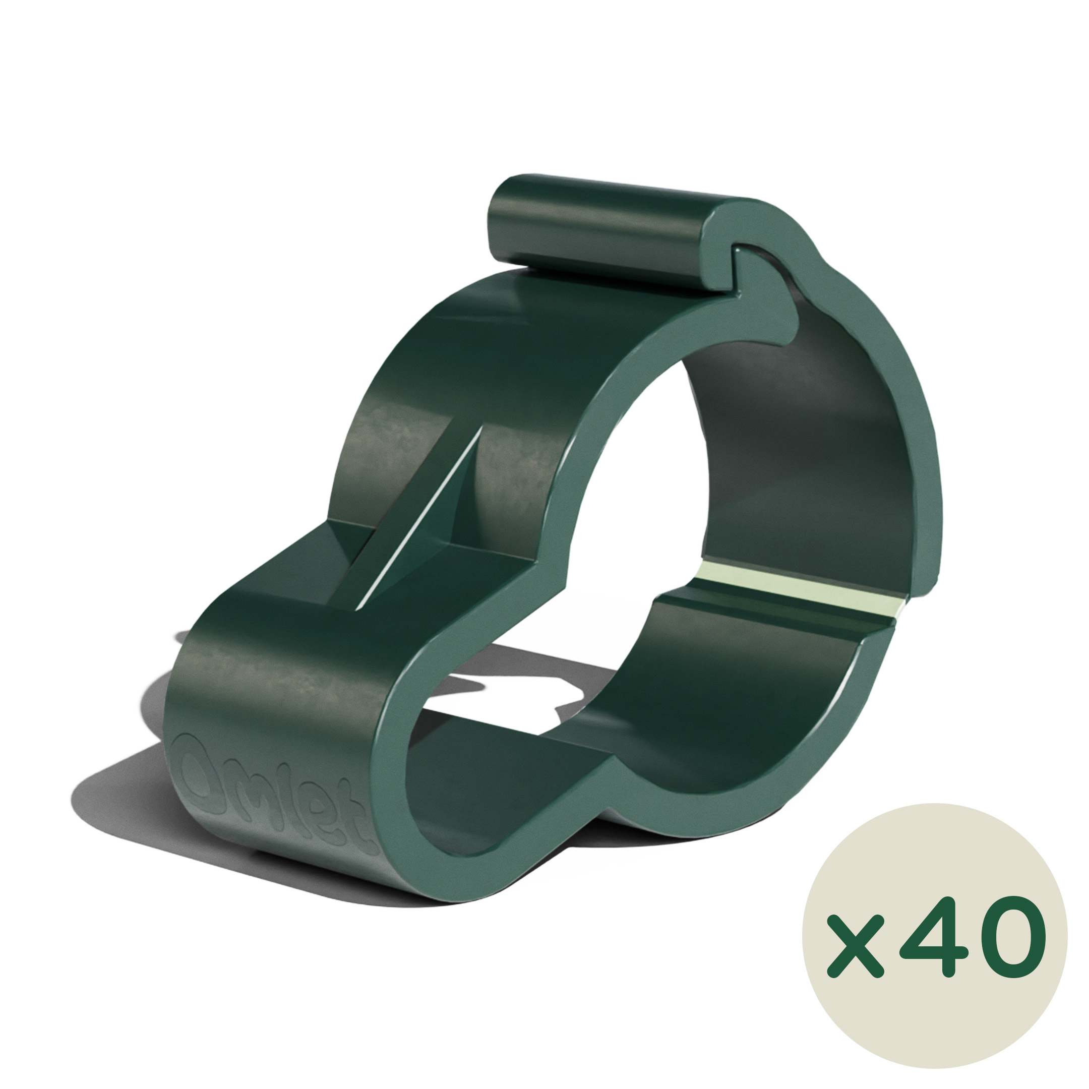 40 Mighty Run Tube Clips D | Omlet