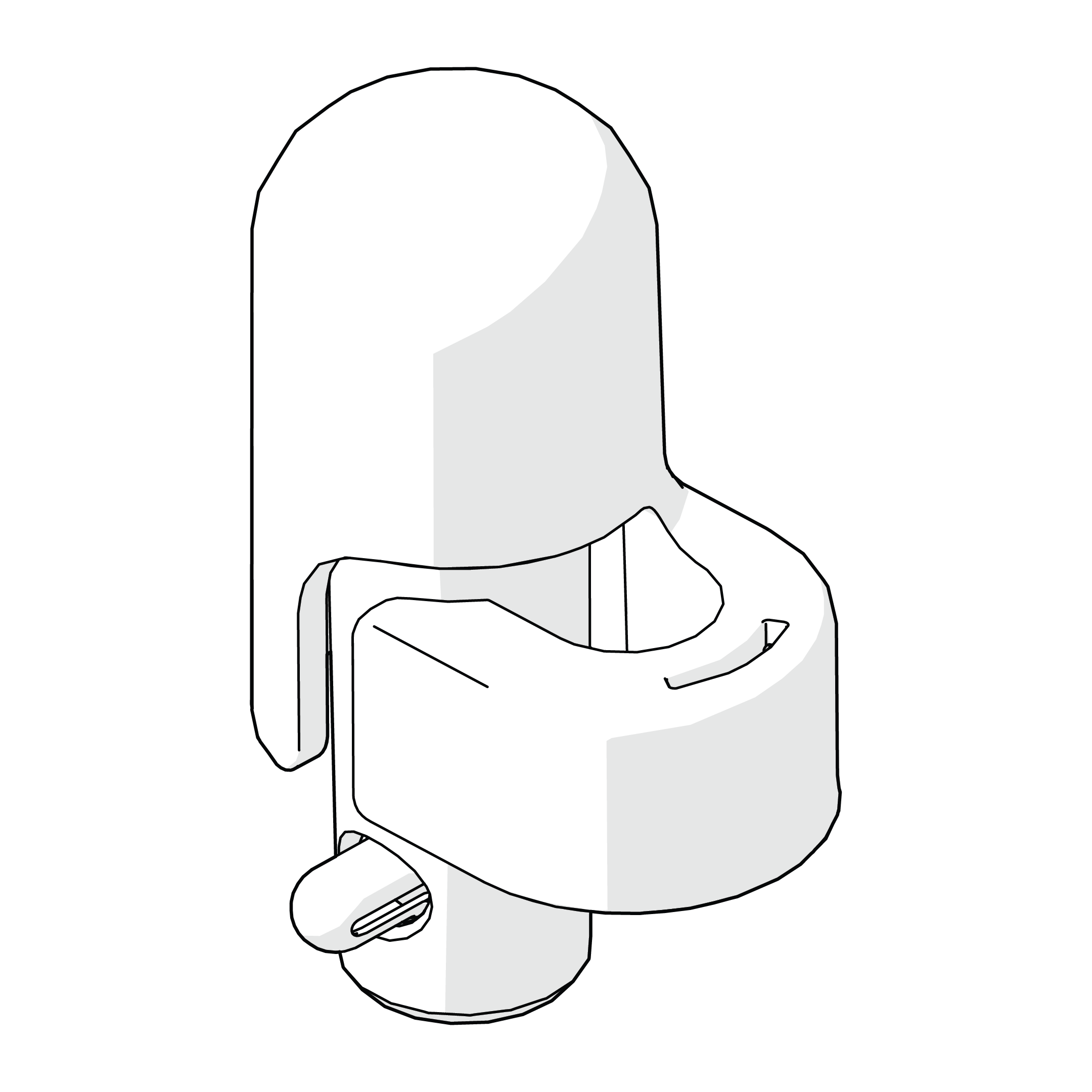 Omlet Chicken Fencing - Gate Cap | Omlet