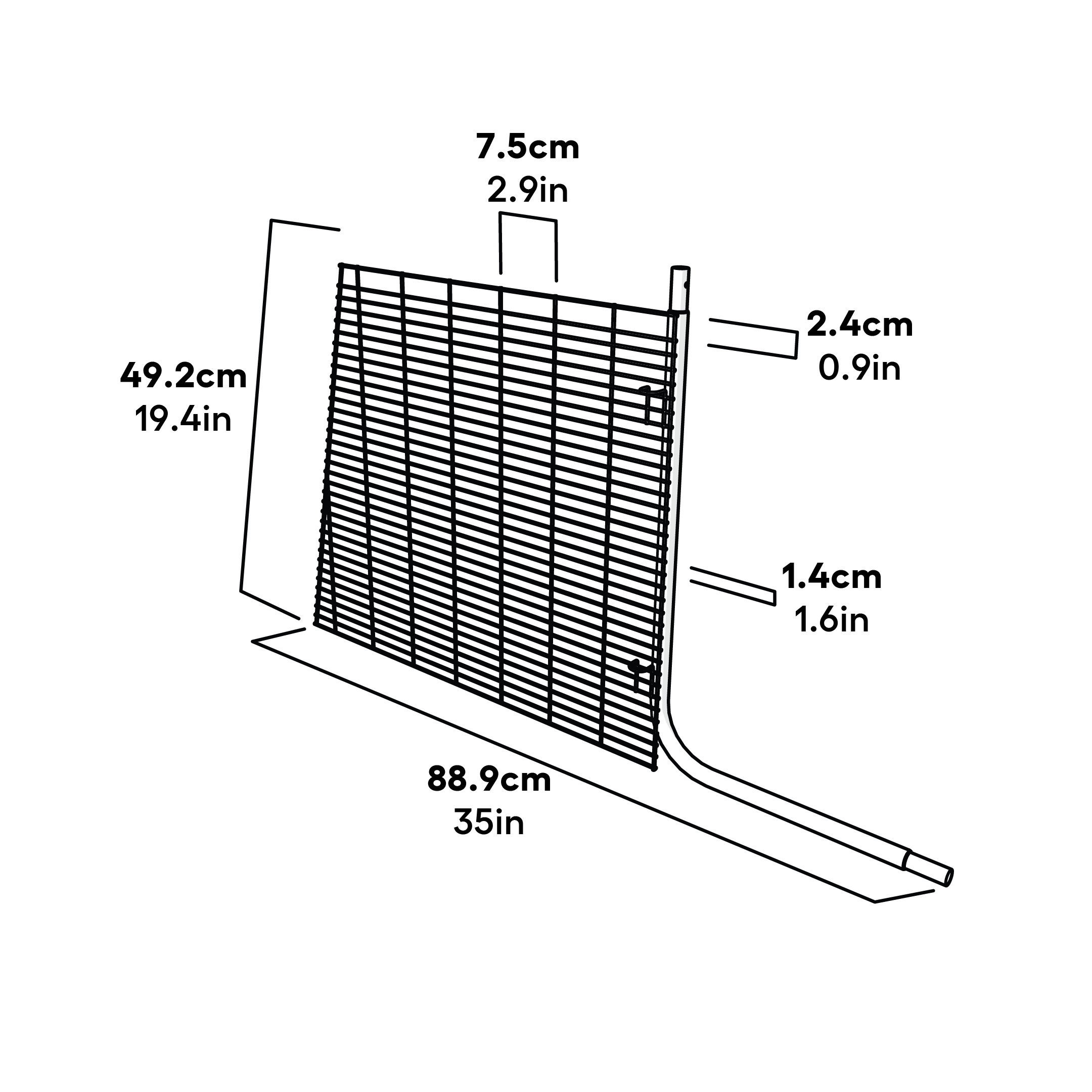 Eglu Pro Run Door Frame Bottom Left with Button Clip Assembly | Omlet