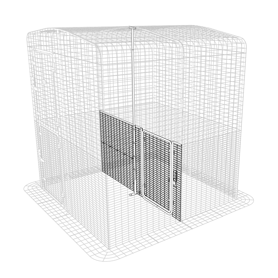 Outdoor Cat Run Partition | Omlet
